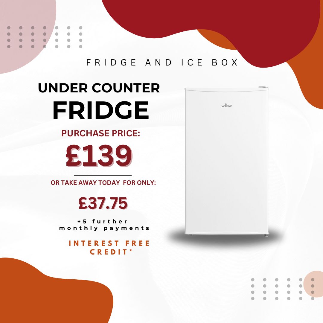 Willow Under Counter Fridge - CFRC Willow Under Counter Fridge - CFRC